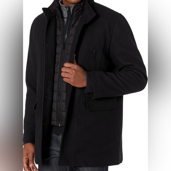 Cole Haan | Jackets & Coats | Cole Haan Mens Wool Twill Topper Coat ...